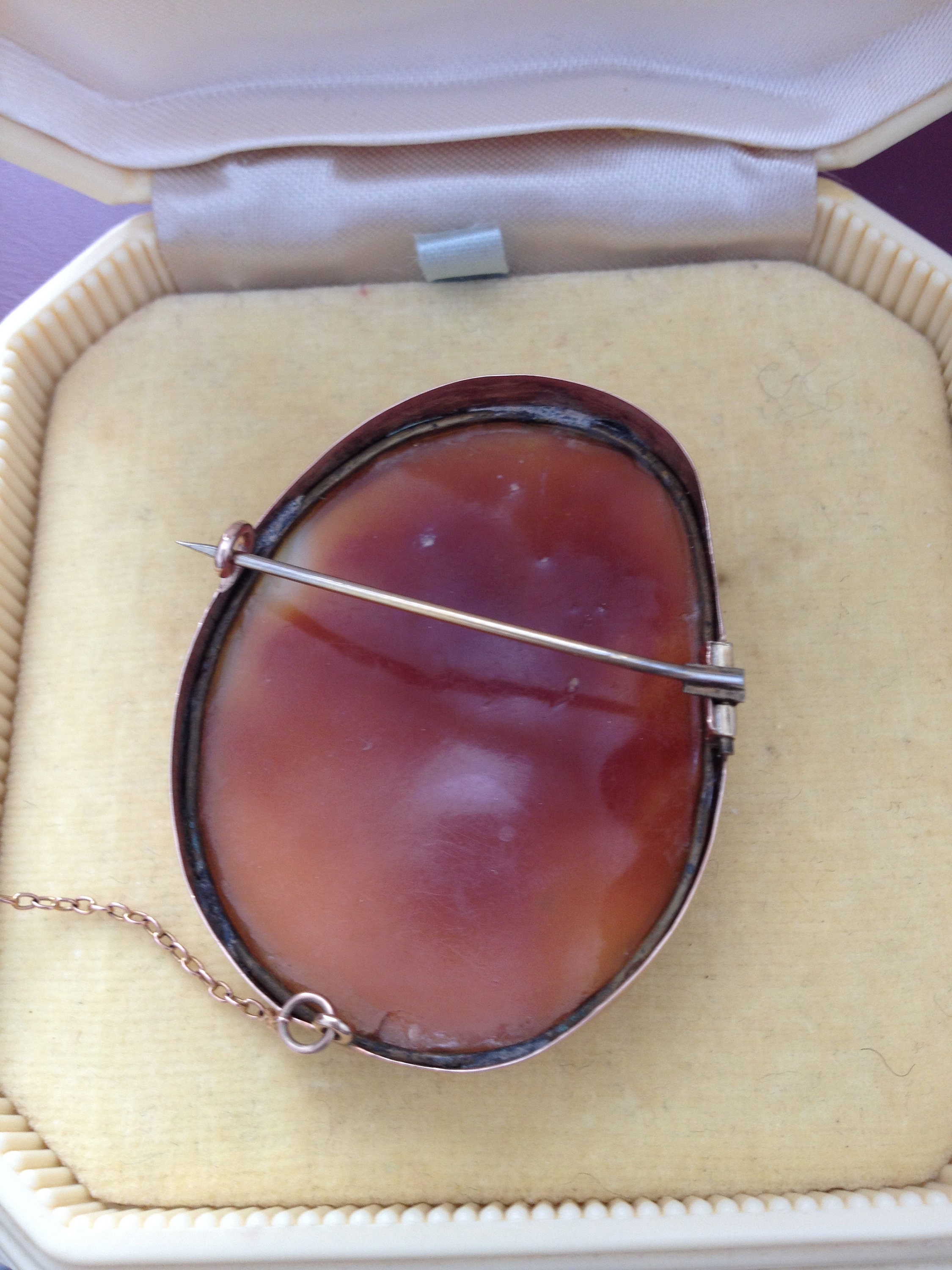 Large 9ct Gold Cameo - Etsy