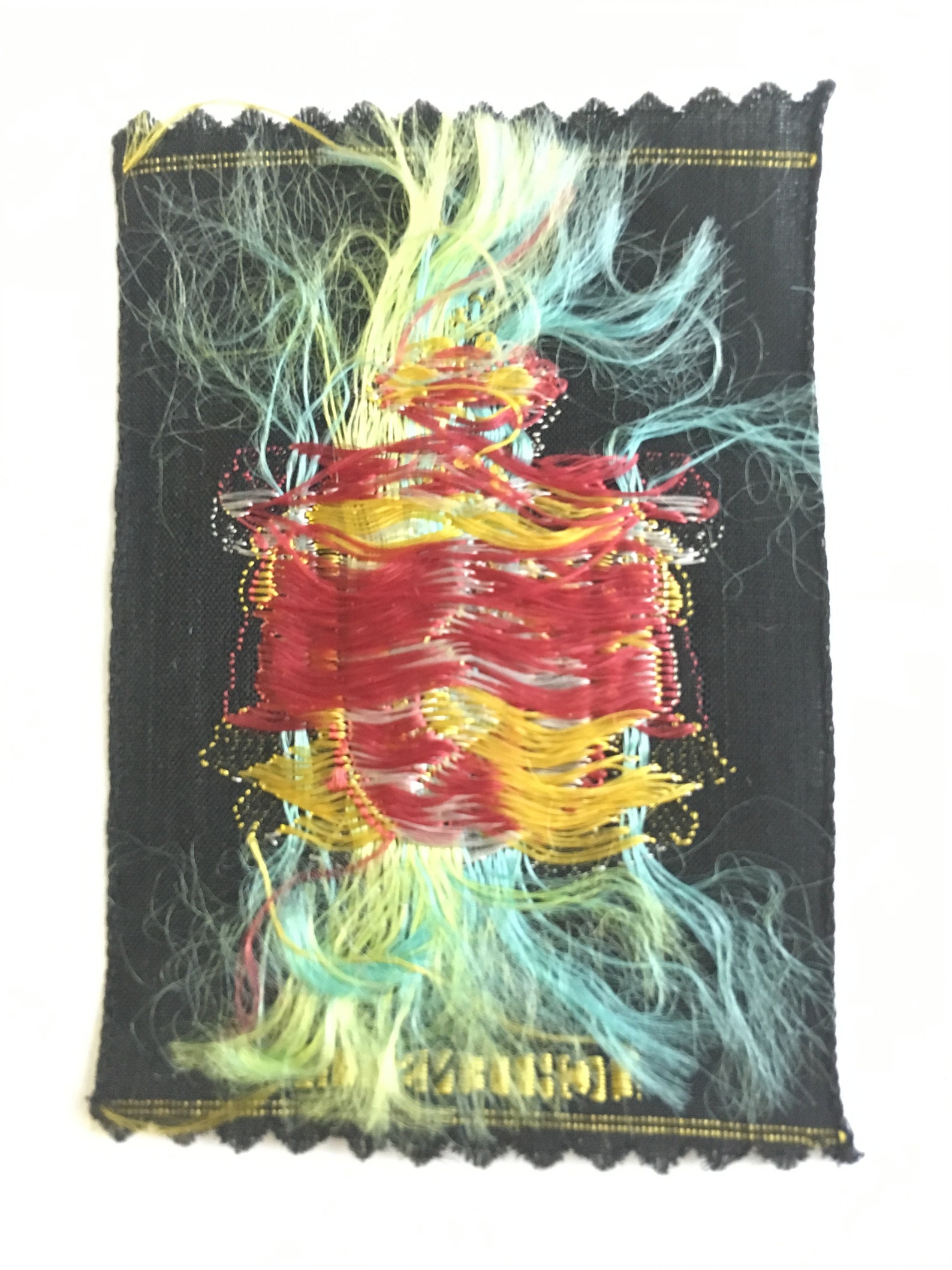 A Woven Lichtenstein Silk Cigarette Patch/card Door Steden En - Etsy