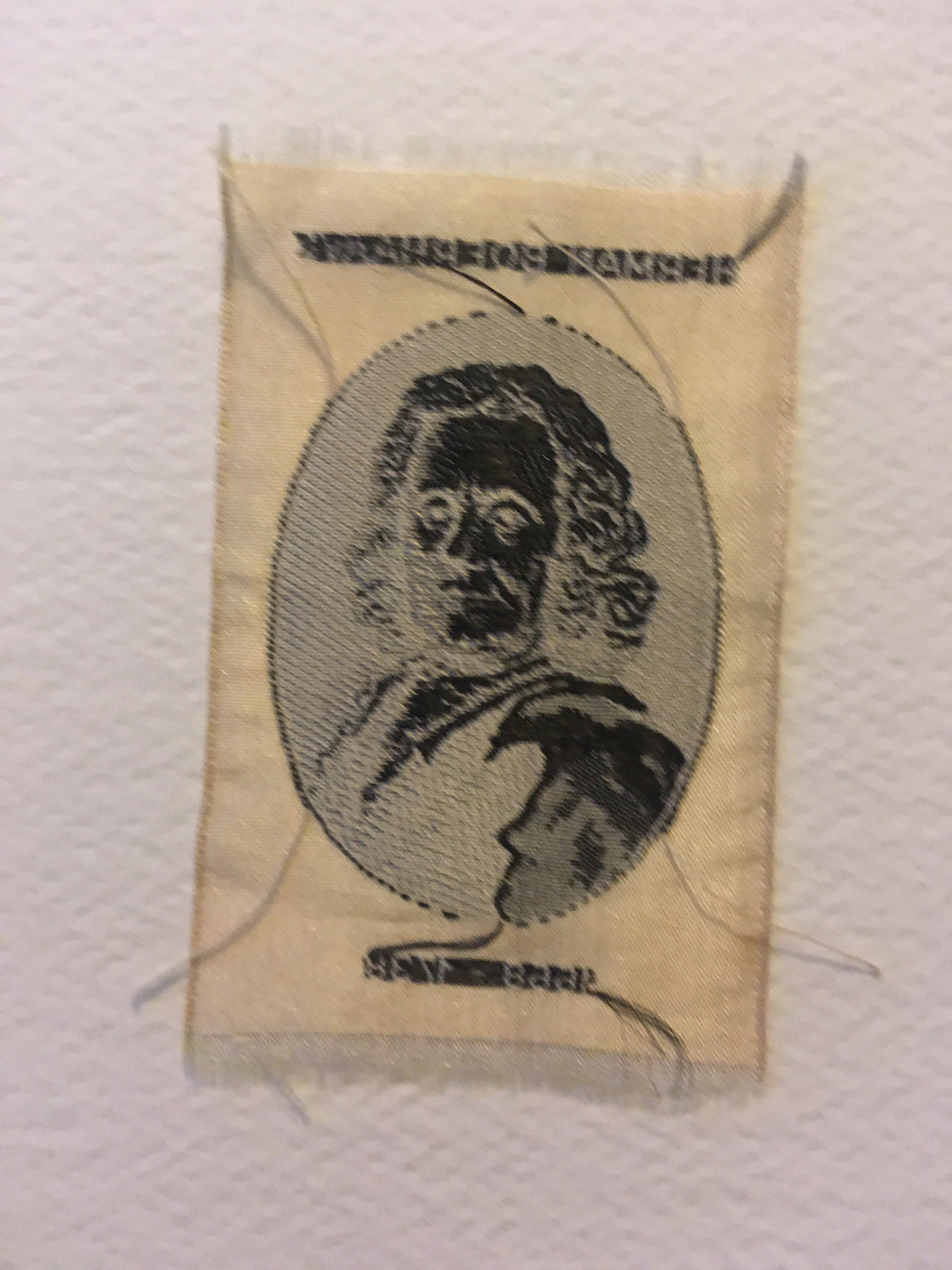 Vintage Woven Cigarette and Tobacco Silk Card Herman Boerhaave 1668 ...