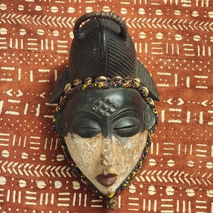 African Mask Punu - Etsy