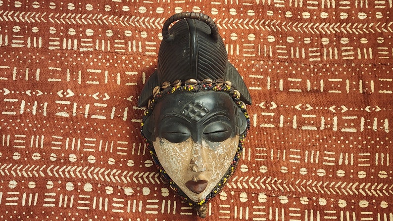 African Mask Punu - Etsy