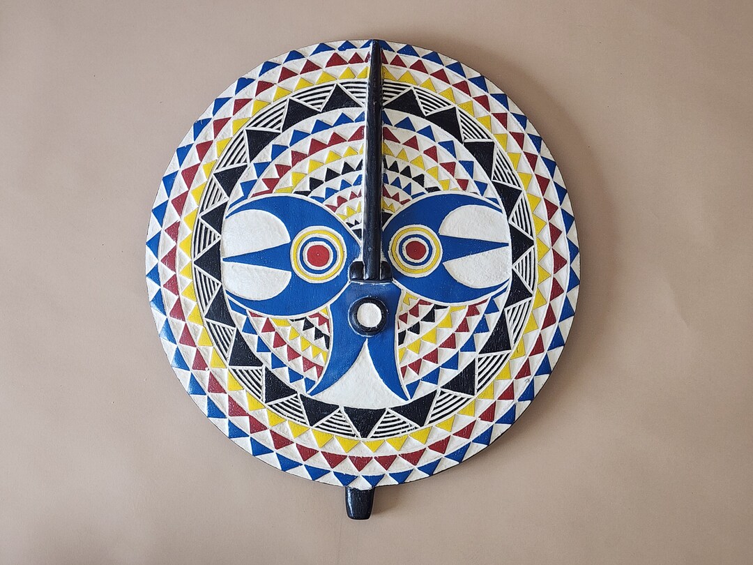 African Sun Mask/african Bobo Mask - Etsy
