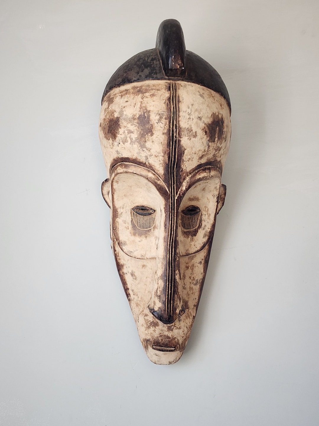 Authentic African Mask Ngil, Wall Art, - Etsy