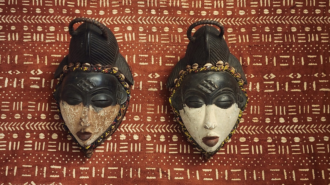 African Mask Punu - Etsy