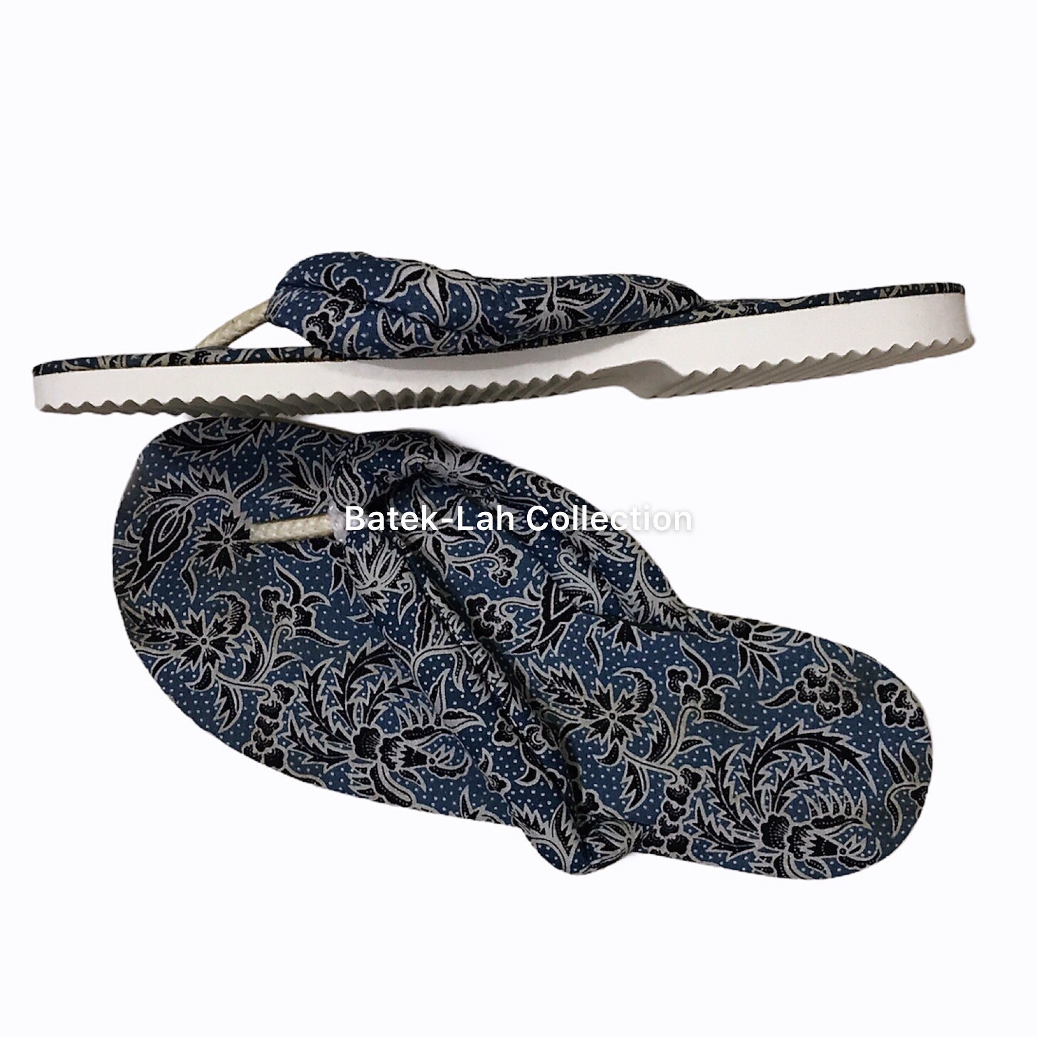 Batik Slipper-screen Print Batik-cotton-assorted Color & - Etsy