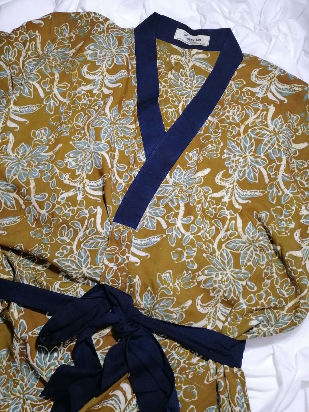 Batik Robes / Batik Housecoat / Pajamas (ankle Length) Handmade Hand ...