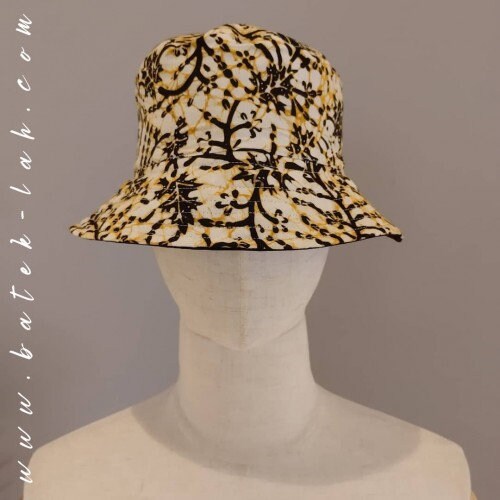 Batik Bliss Bucket Hat Handmade Hand-stamped Batik Made in Malaysia ...
