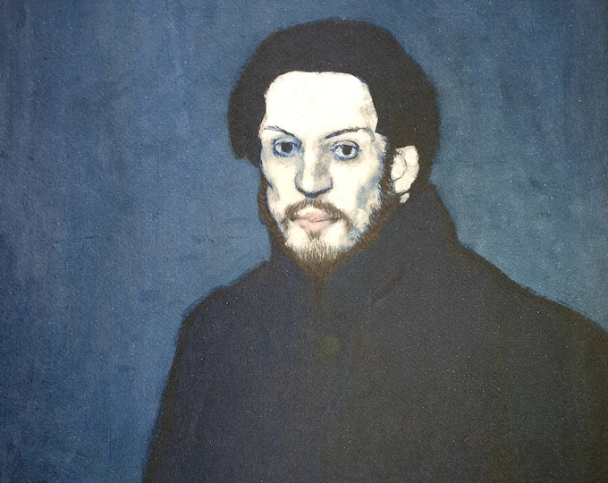 Original Pablo Picasso Exhibition Poster Self Portrait - Etsy UK