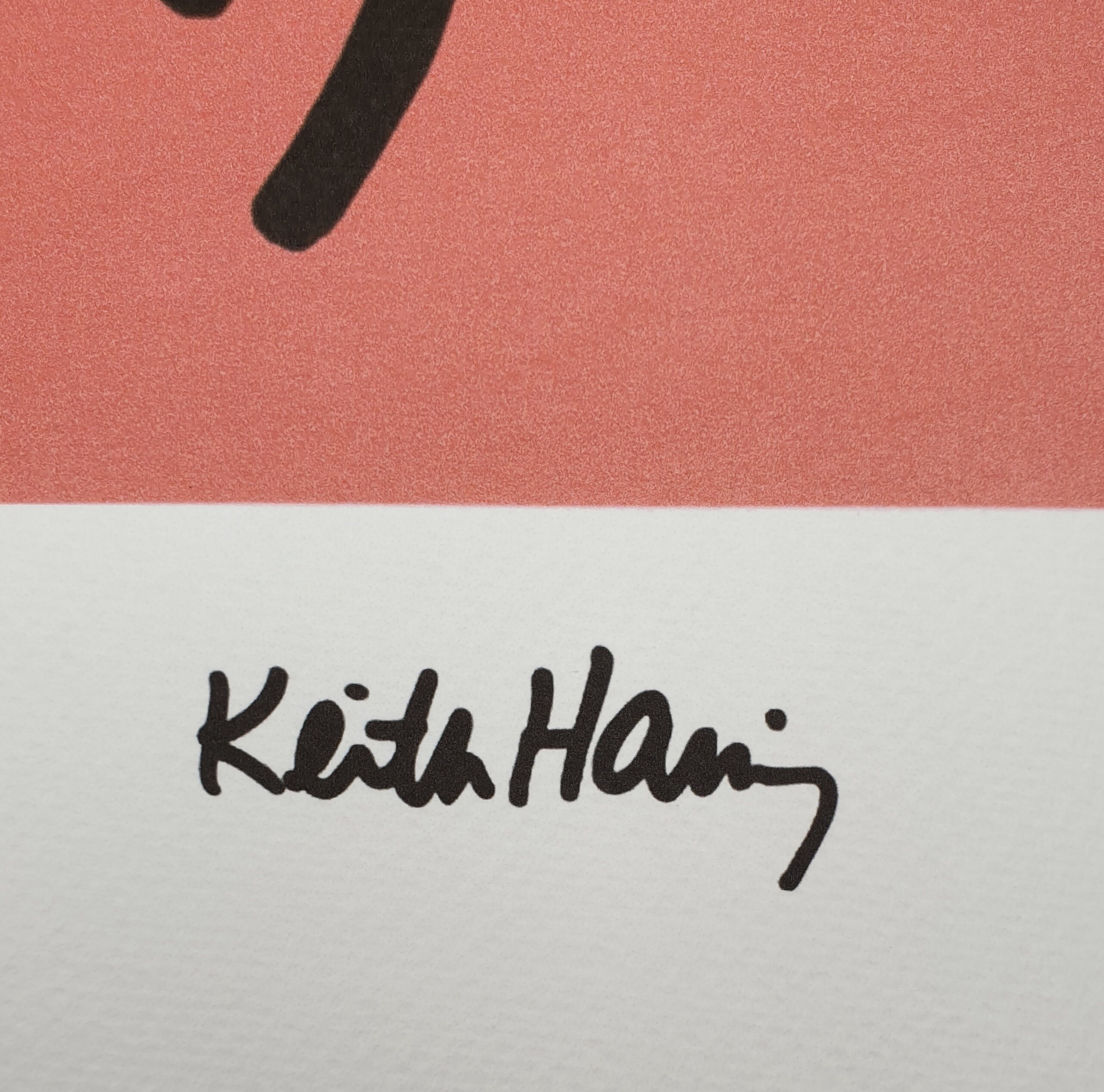 Keith Haring, Untitled (self-portrait), Plate Signed Lithograph - Etsy