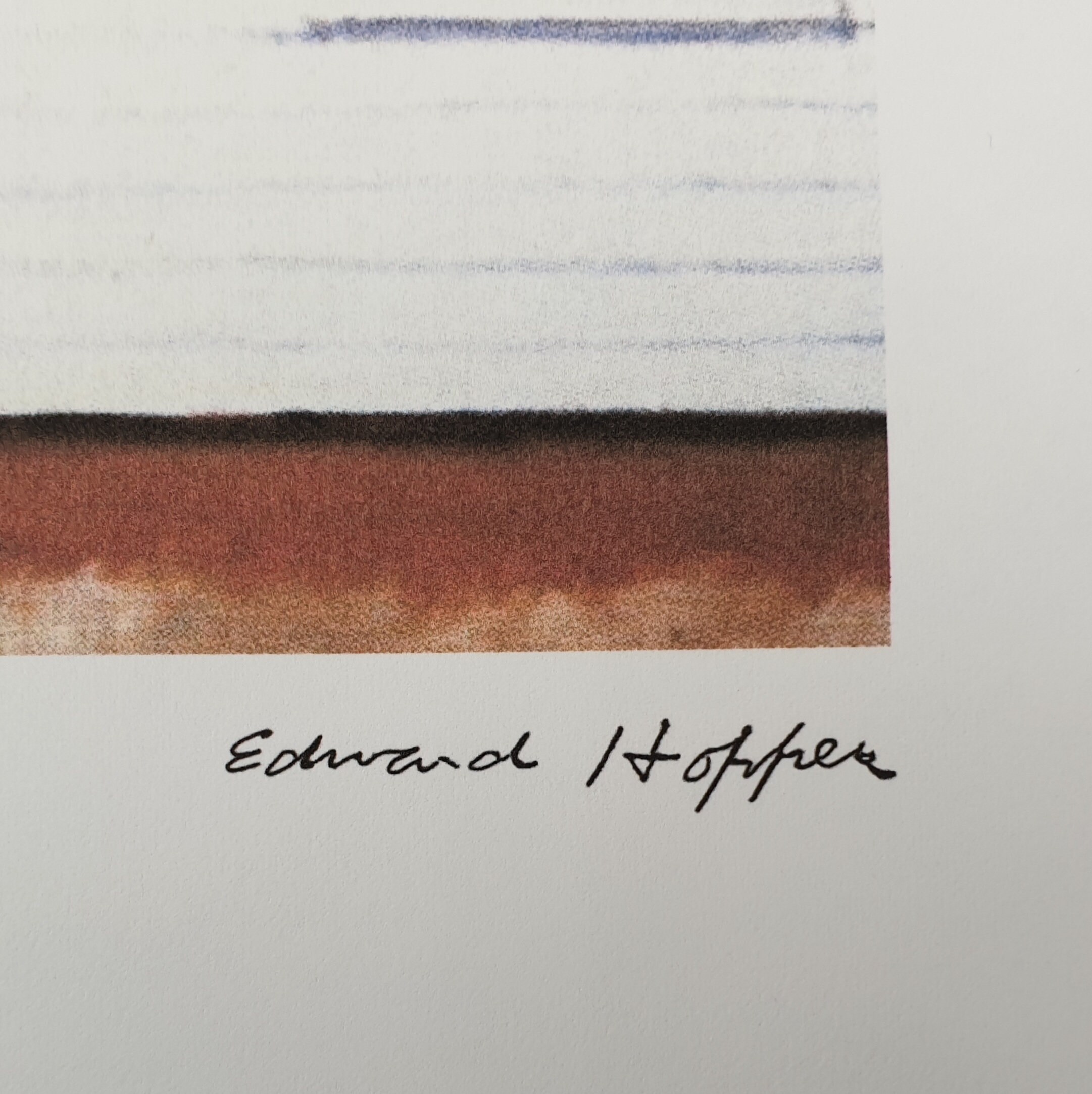 Edward Hopper, High Noon, Plate Signed Lithograph - Etsy