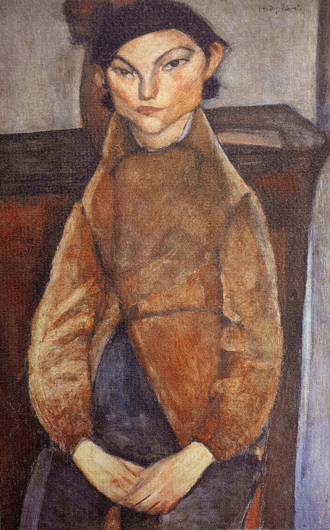 Amedeo Modigliani Young Gypsy 1909 Lithograph - Etsy