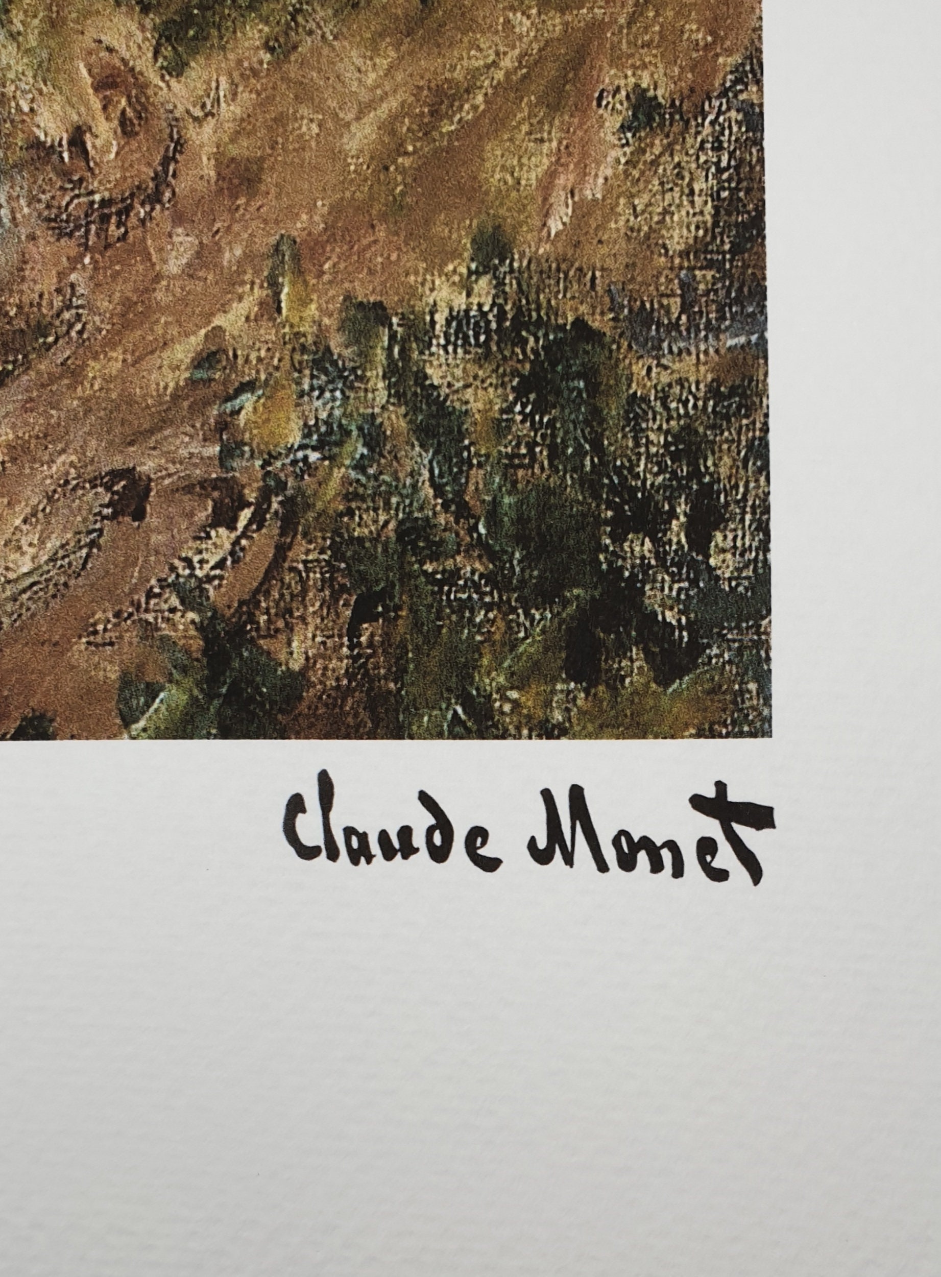 Claude Monet, Woman With A Parasol Facing Right Aka Study Of A Figure ...