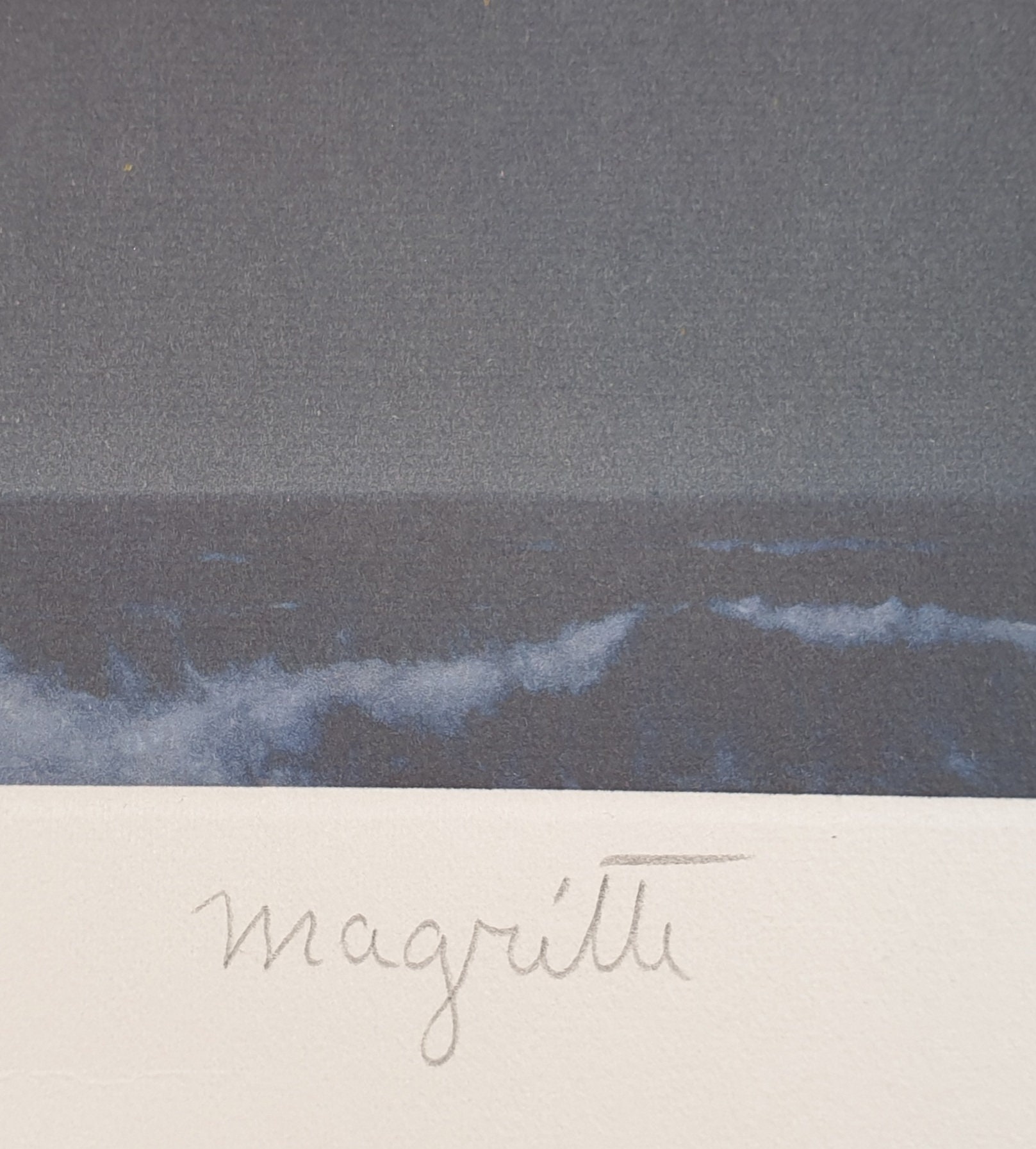 René Magritte, the Fifth Season, Hand Signed Lithograph - Etsy