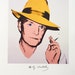 Andy Warhol, Portrait of Truman Capote 1972, Plate Signed Lithograph - Etsy