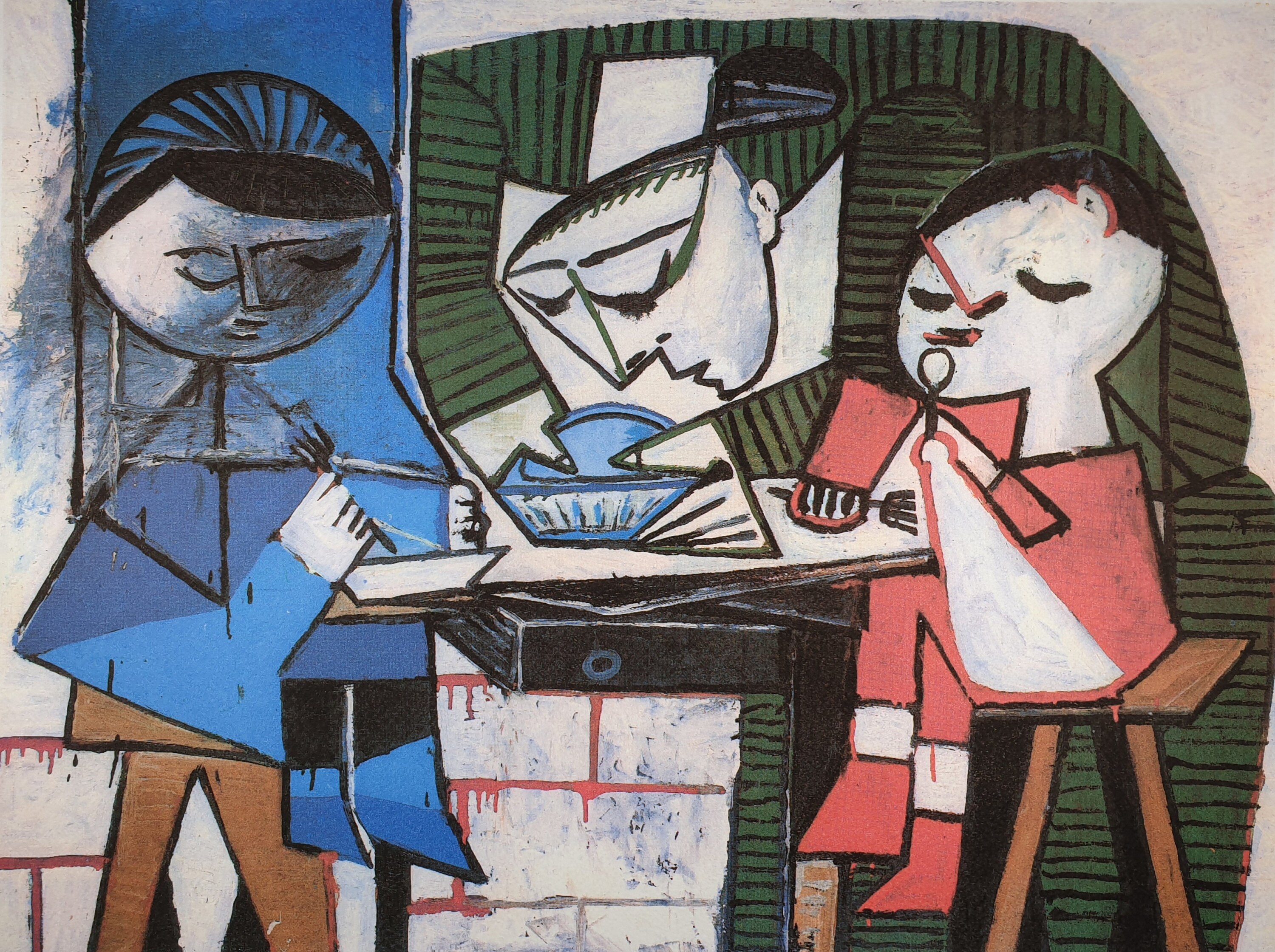 Pablo Picasso the Children's Meal Plate Signed - Etsy