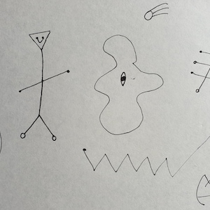 Joan Miró Pen & Ink Drawing Hand Signed - Etsy