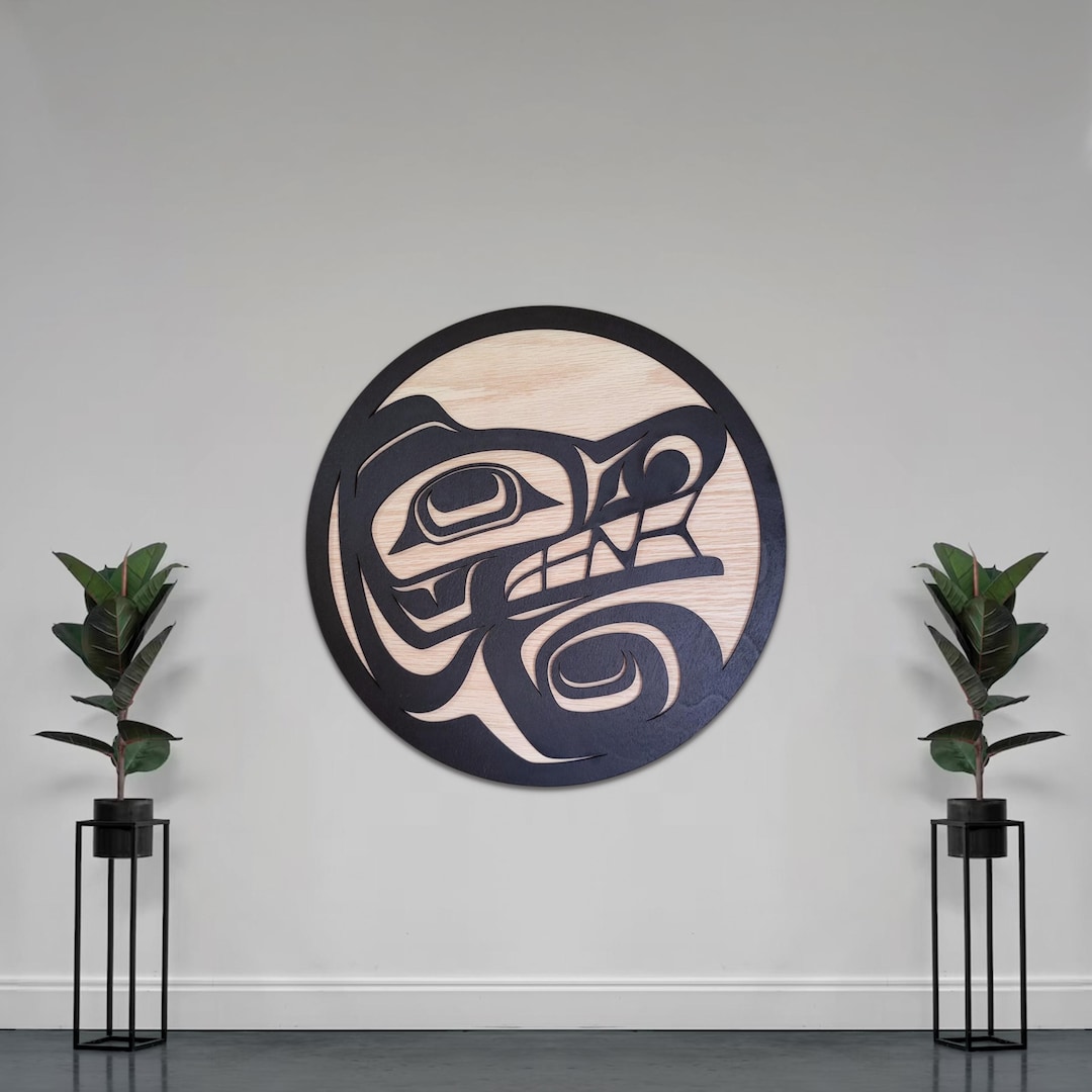 Coast Salish Wolf II Wall Art - Etsy