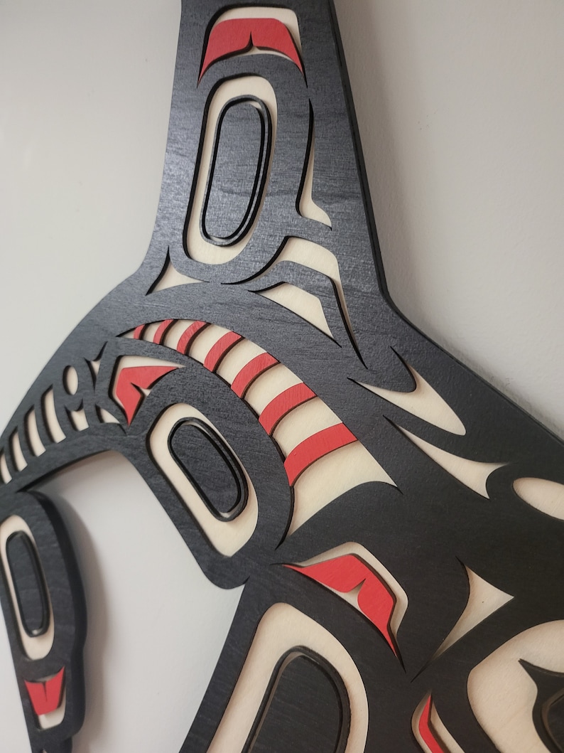 Coast Salish Killer Whale II Wall Art - Etsy