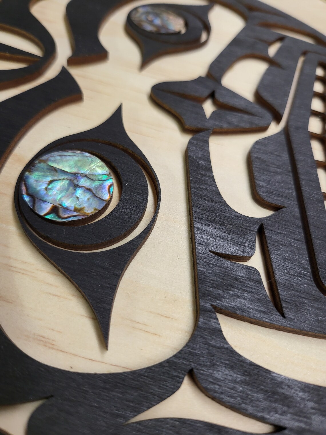 Coast Salish Moon Wall Art - Etsy