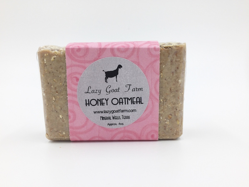 Honey Oatmeal Goat Milk Soap All Natural Soap Handmade Soap Etsy