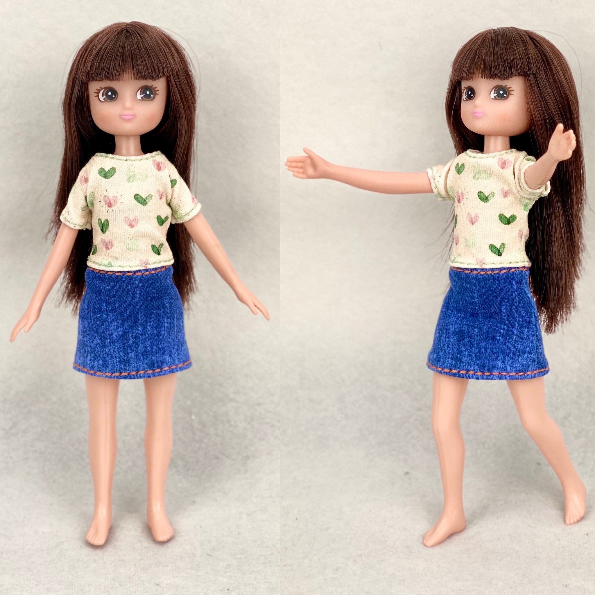 PDF Sewing Pattern for 7 Fashion Dolls Clothes basic Favourites 58 From ...