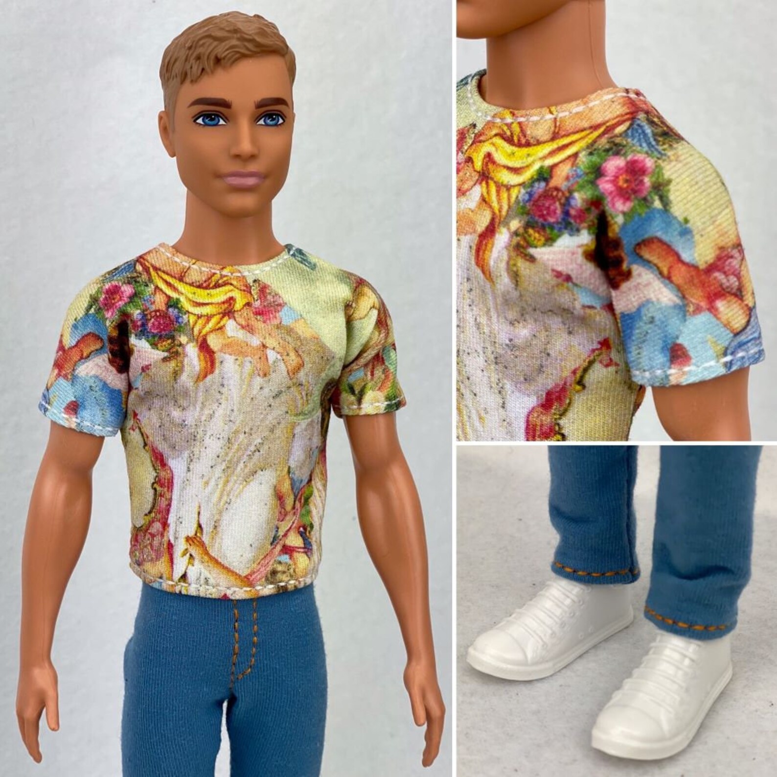 PDF Sewing Pattern 12 Inch Fashion Doll Male Doll Clothes - Etsy