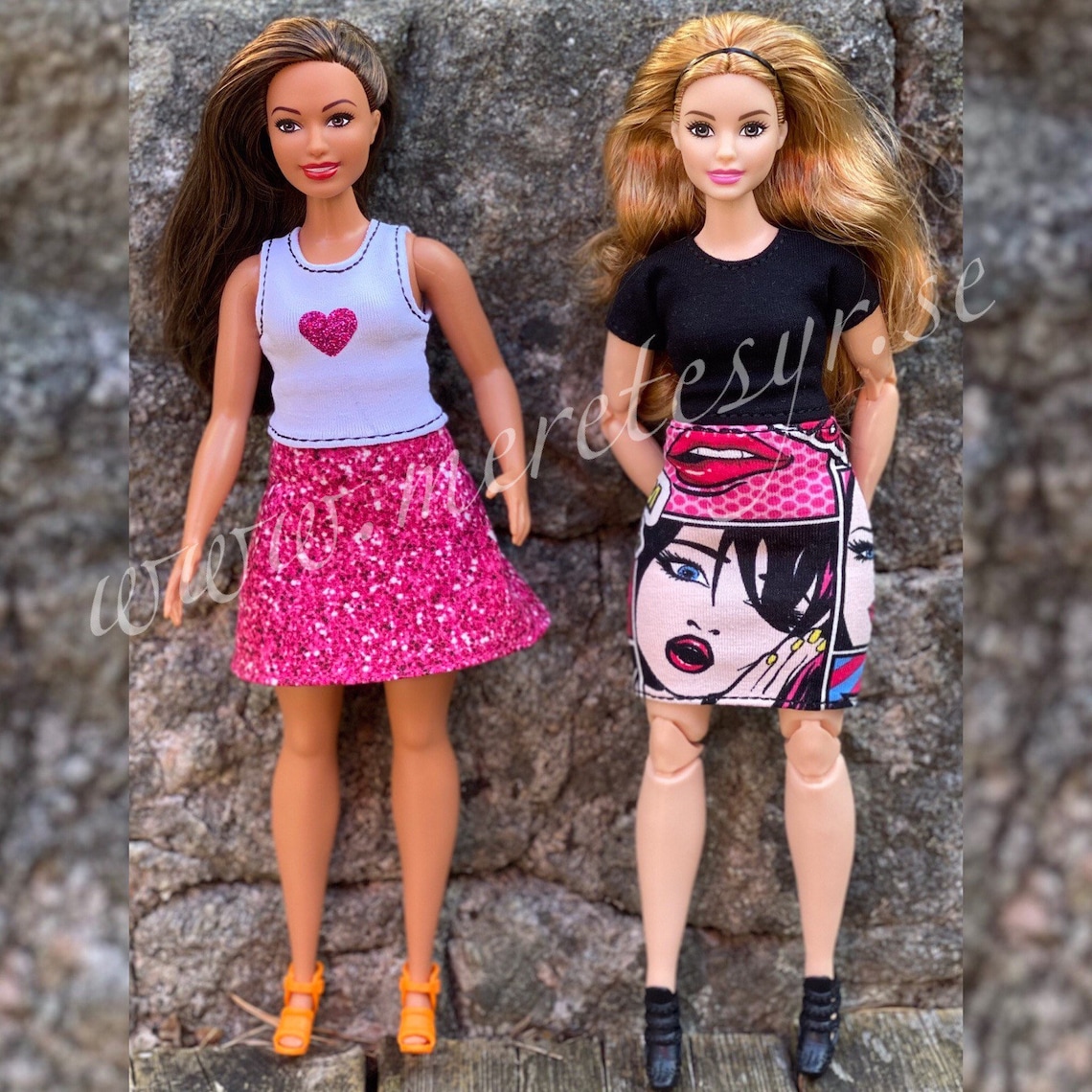 PDF Sewing Pattern for 11.5 Fashion Dolls Clothes basic - Etsy