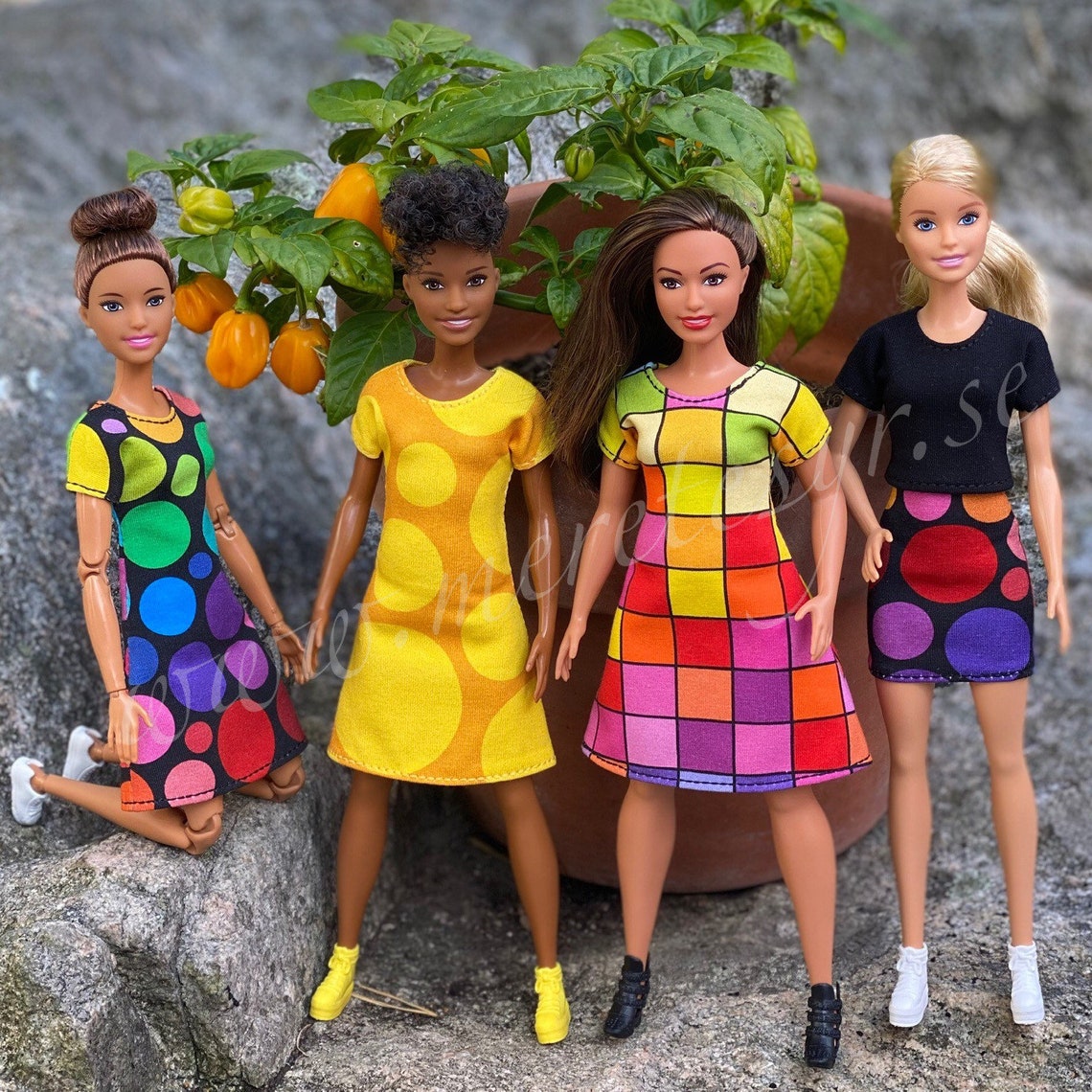 PDF Sewing Pattern for 11.5 Fashion Dolls Clothes basic - Etsy