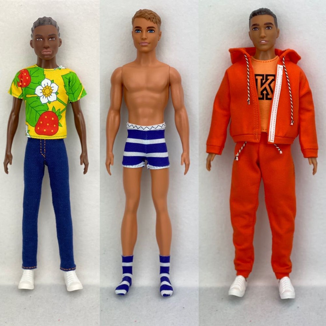 PDF Sewing Pattern 12 Inch Fashion Doll Male Doll Clothes - Etsy