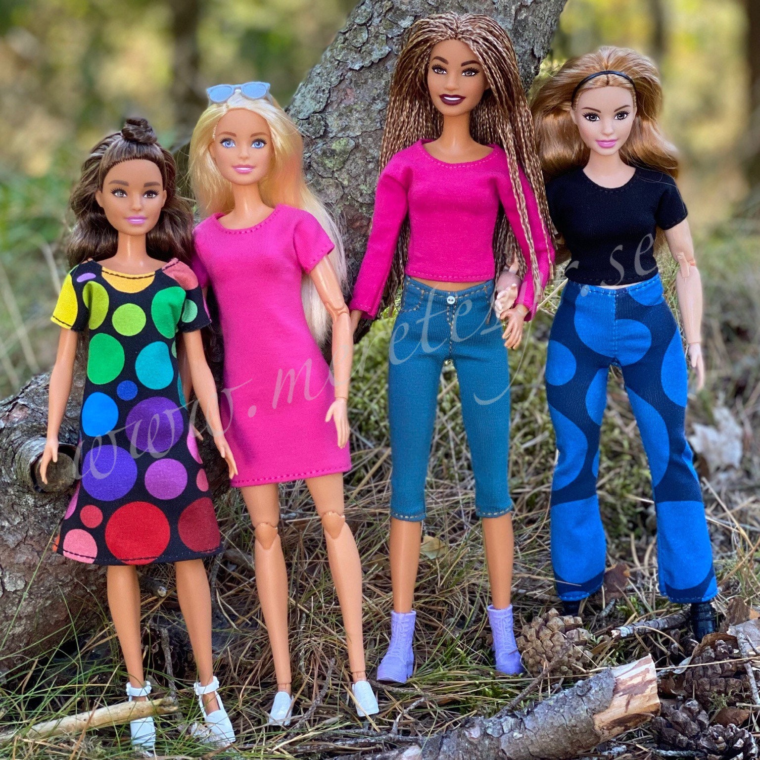 PDF Sewing Pattern for 11.5 Fashion Dolls Clothes basic - Etsy