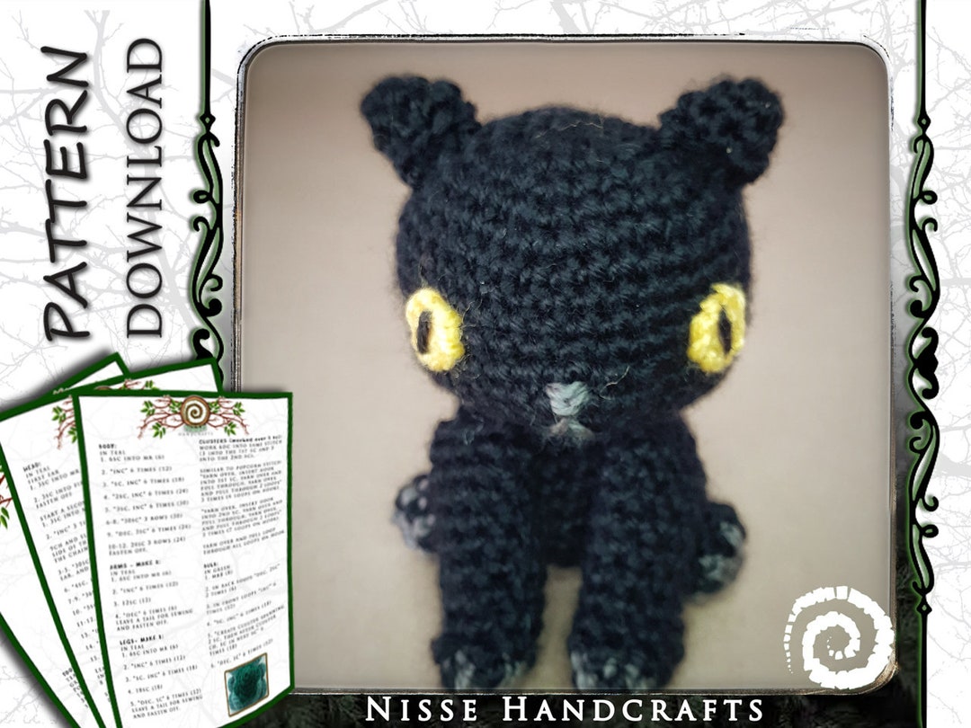 Amigurumi Pattern Binx - Etsy