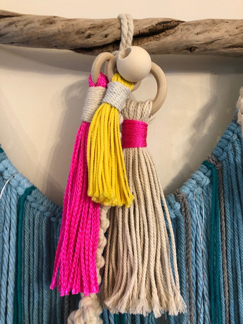 Large Macrame Nautical Wall Hanging - Etsy