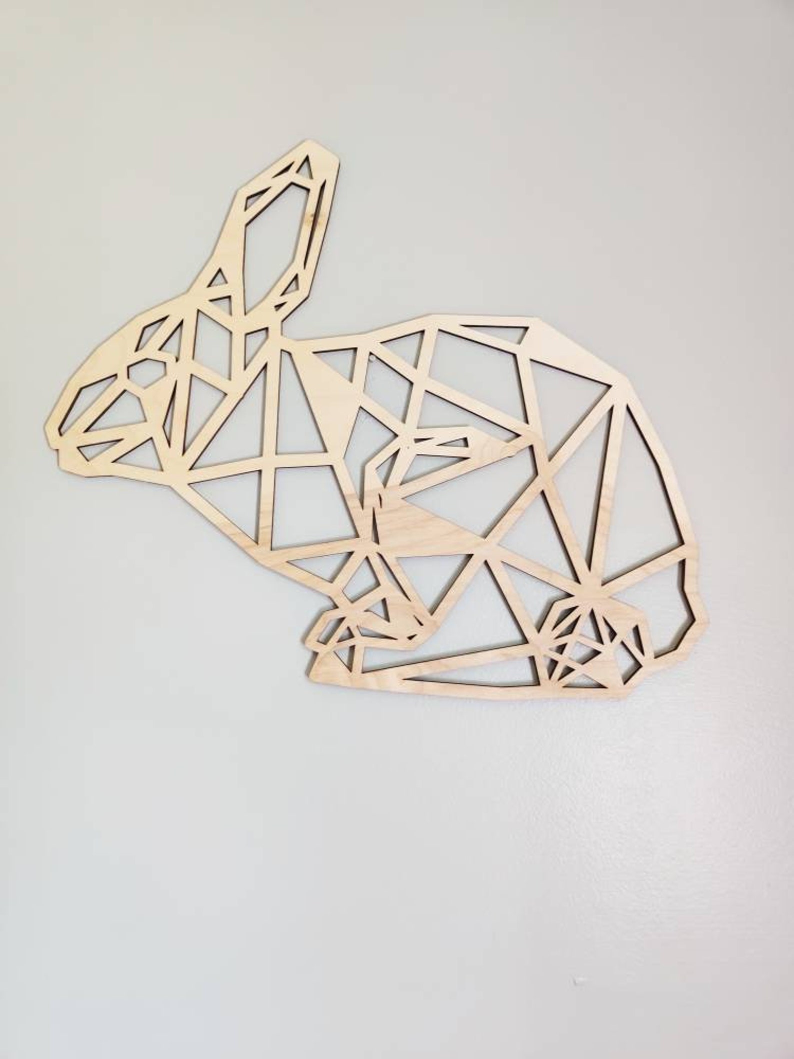 Rabbit Wall Art Rabbit Wall Hangings Bunny Wall Mural - Etsy