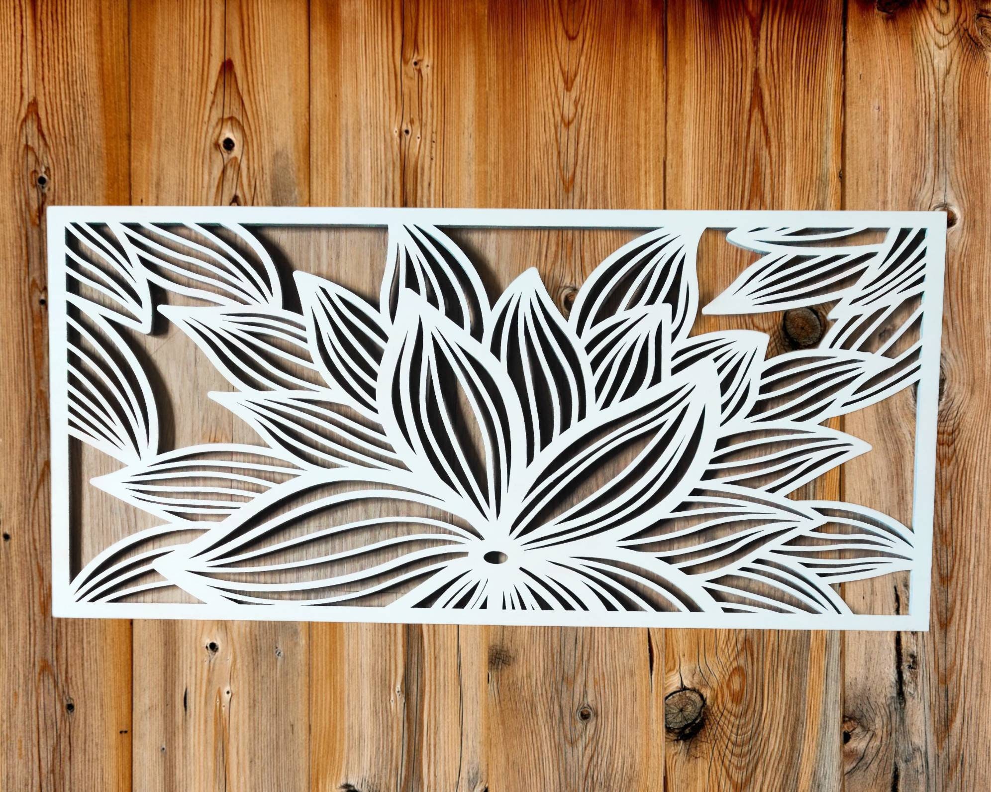 Wooden Leaf Wall Art Wall Hangings Leaves Wall Decorations | Etsy