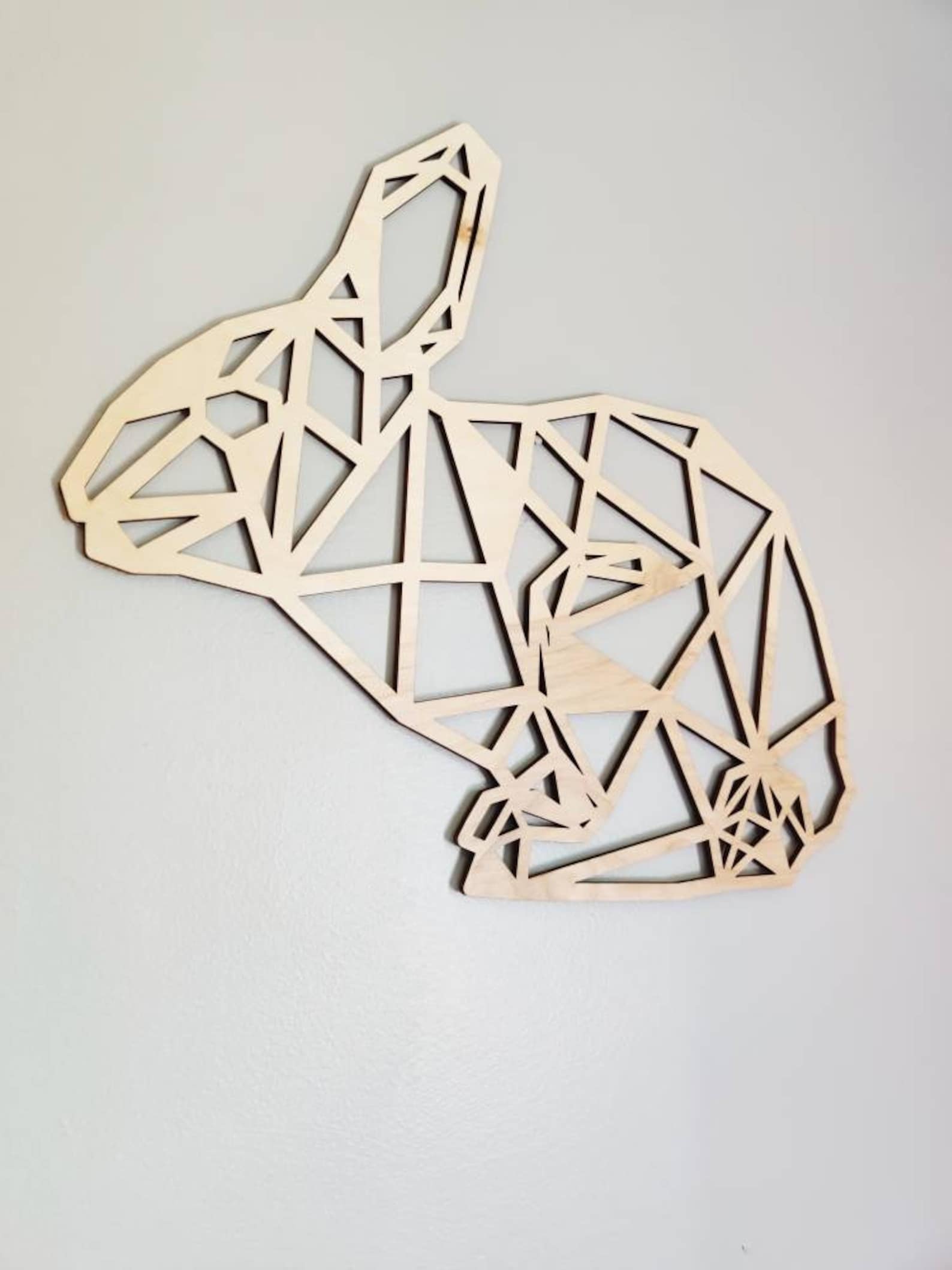 Rabbit Wall Art Rabbit Wall Hangings Bunny Wall Mural - Etsy