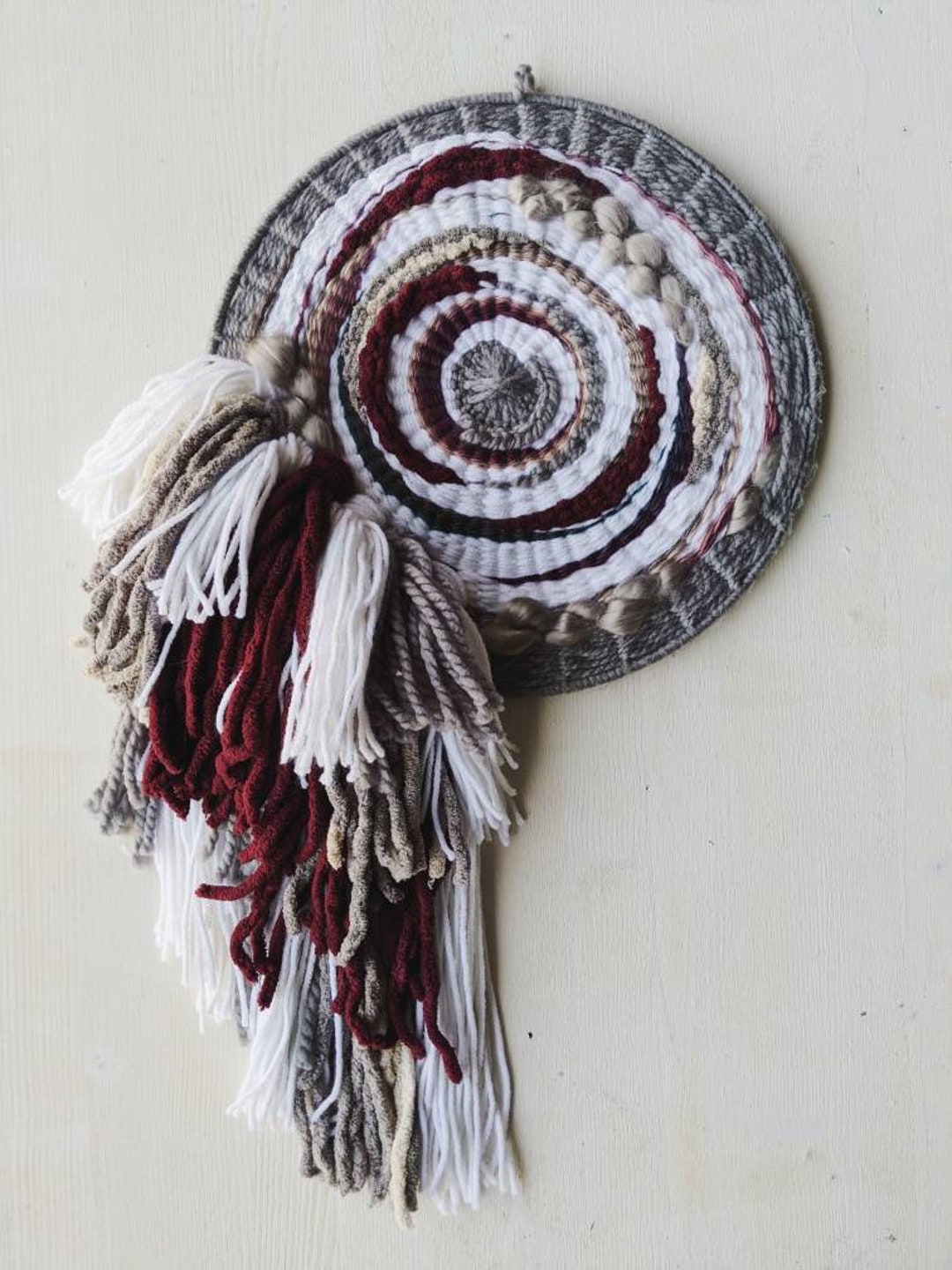 Handmade Woven Round Weaving - Etsy