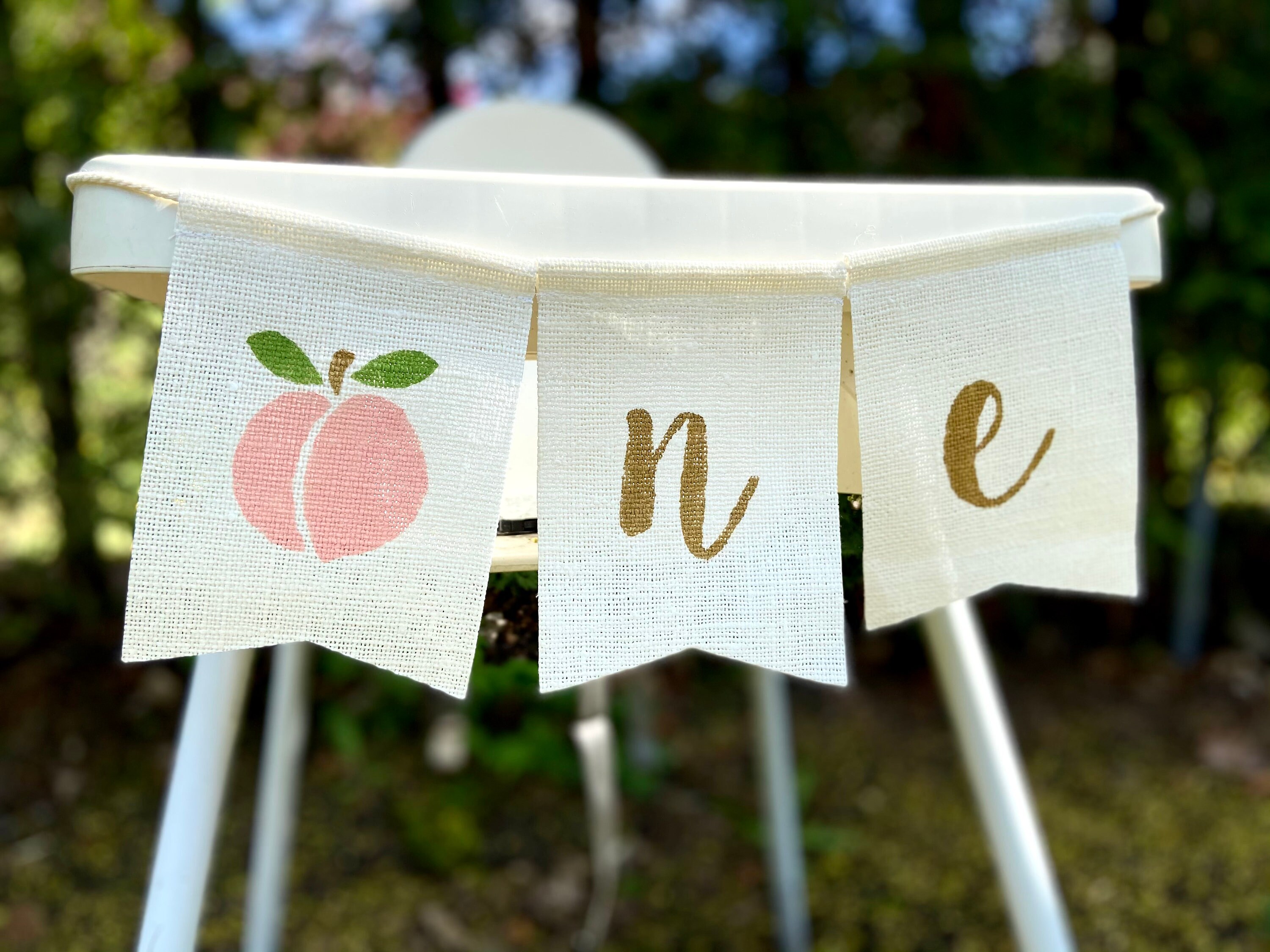 Sweet as A Peach Banner Peach First Birthday Peach Banner - Etsy Canada
