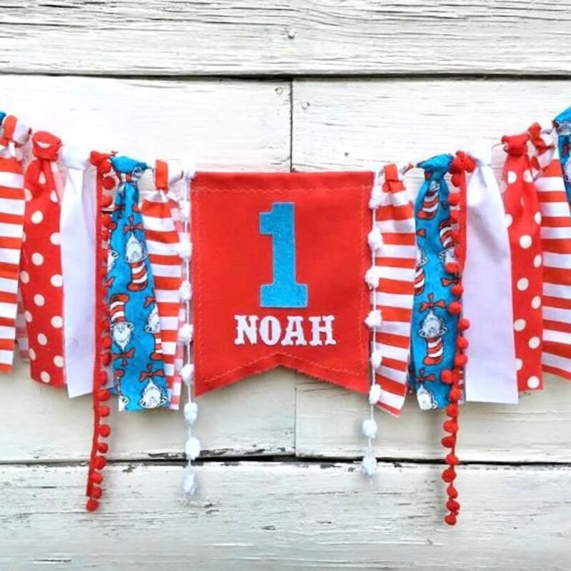 Dr Seuss Banner - Etsy