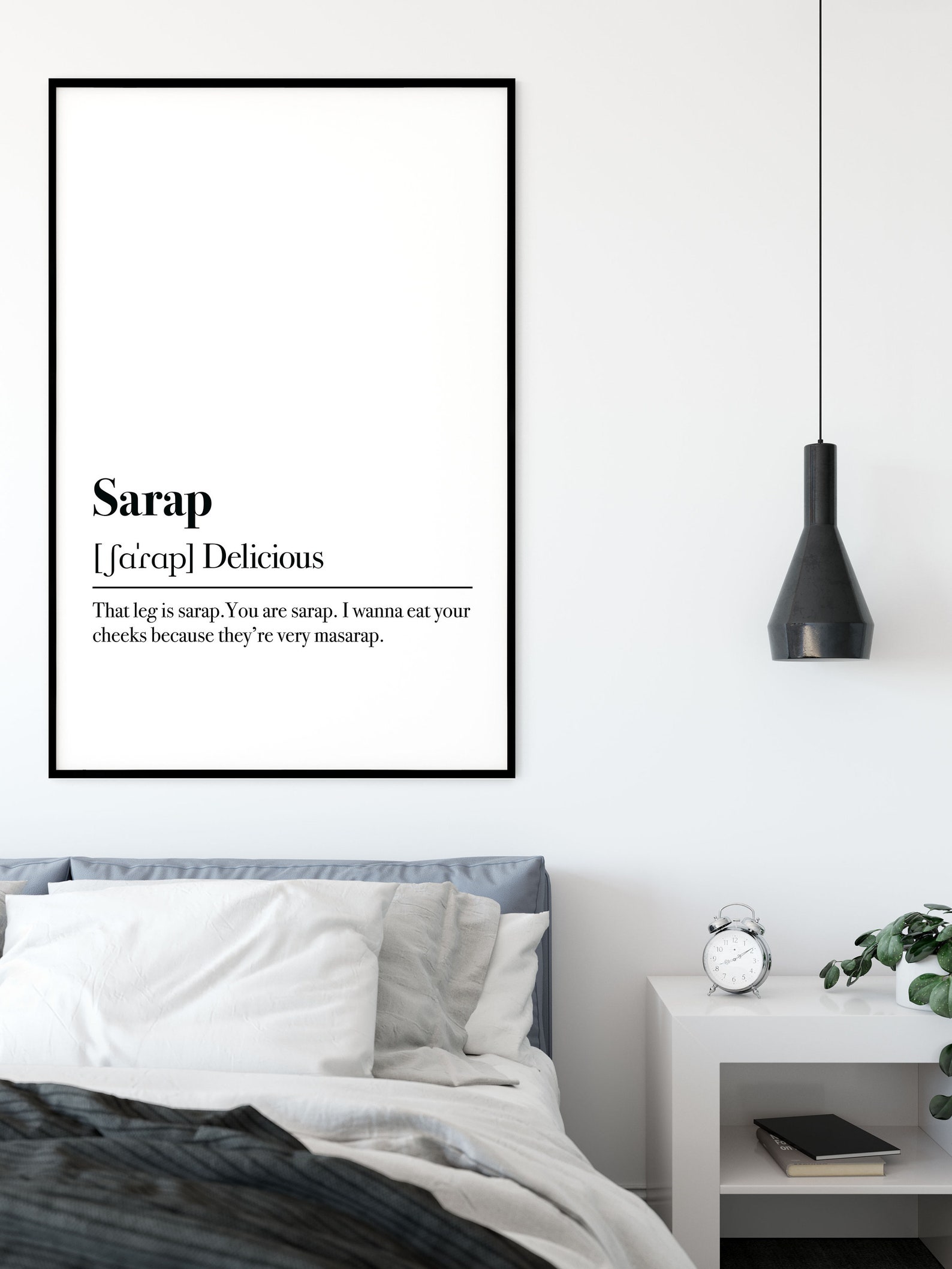 SARAP Poster filipino-dining Room Decor-filipino Art-cafe - Etsy