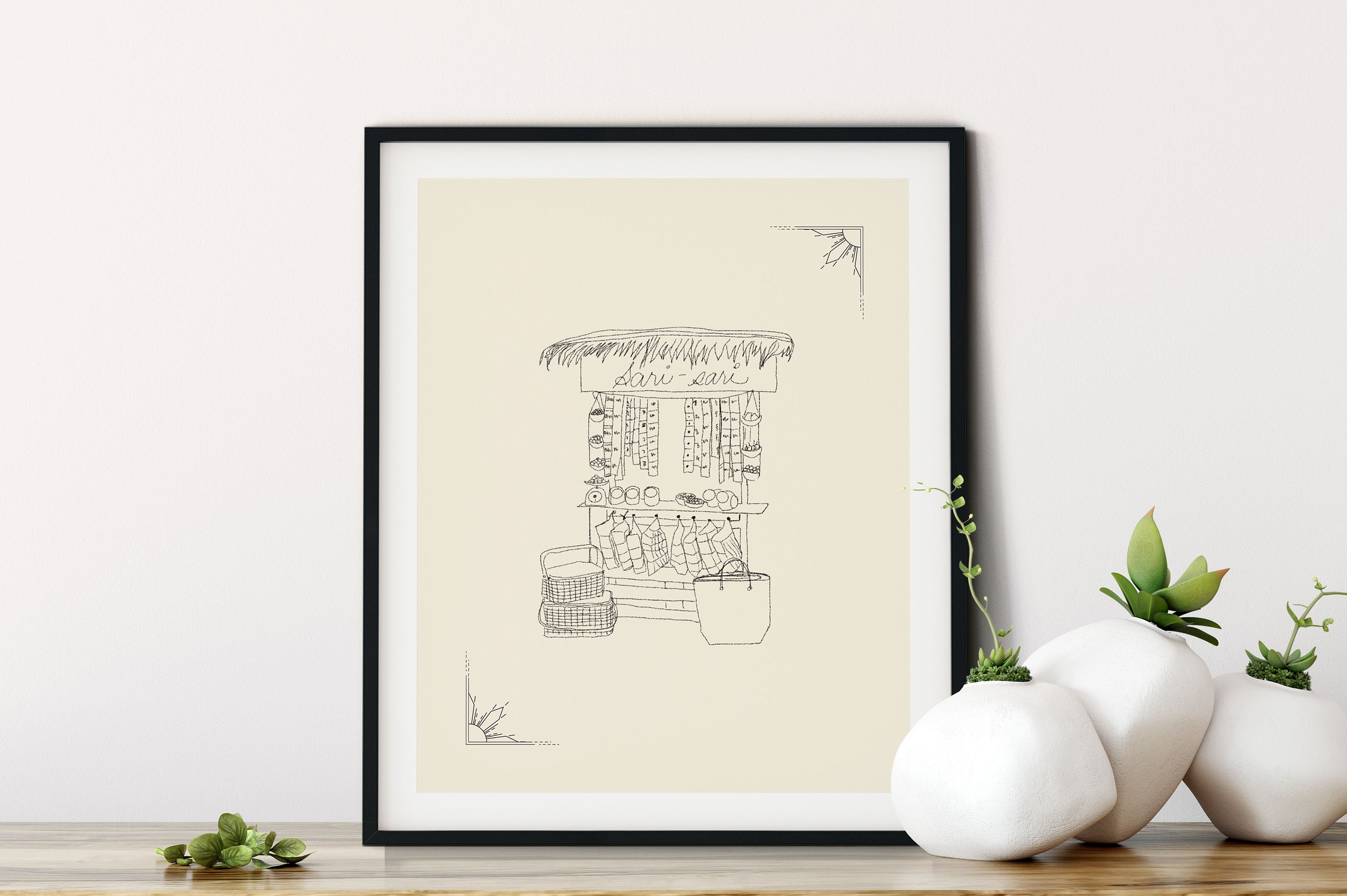 Sari Sari Store Illustration Philippine Symbol for - Etsy