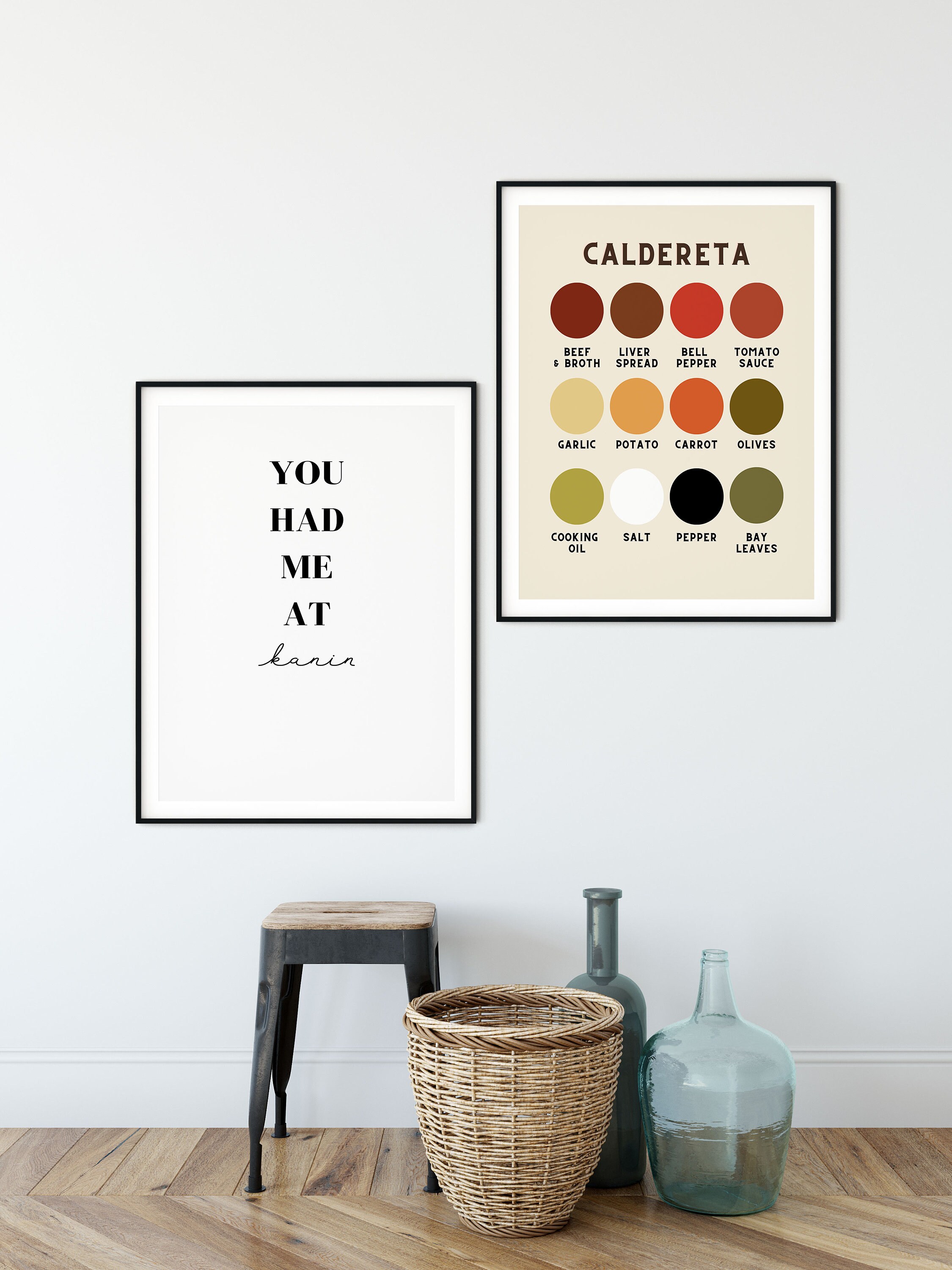 Caldereta Color Palette Filipino Food Recipe Guide Gift - Etsy