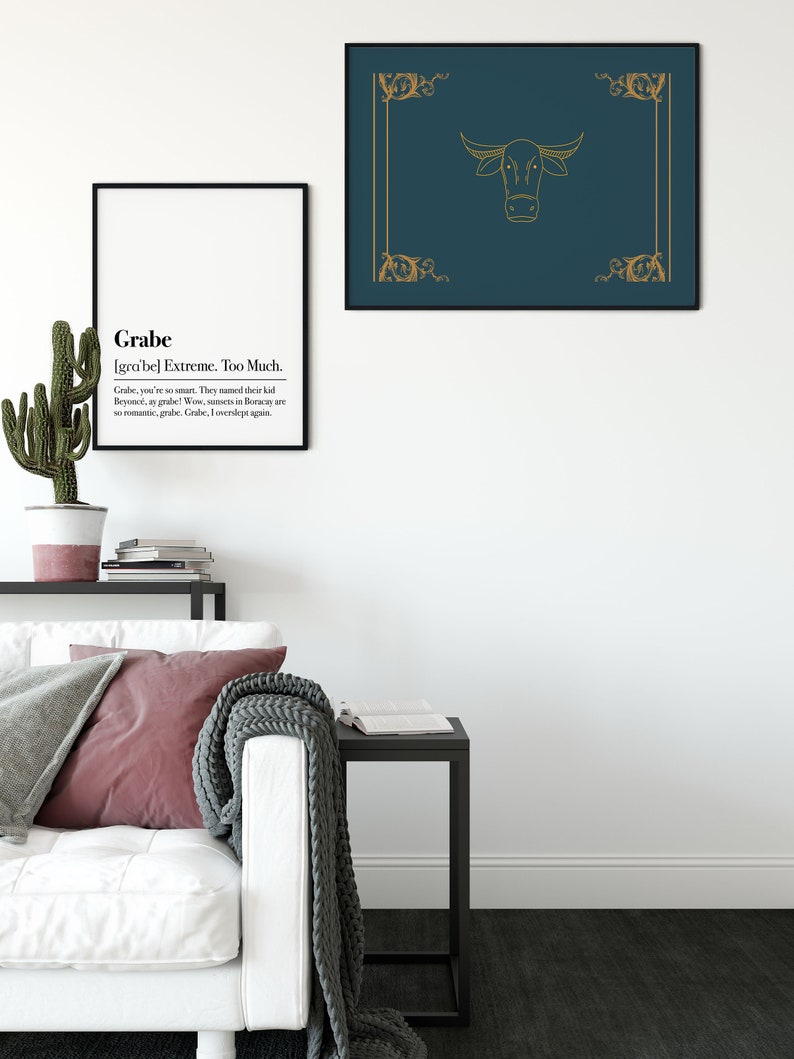 Philippine Carabao Kalabaw Filipino Art Philippine Artwork Living Room ...