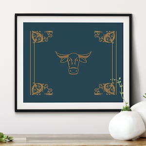Philippine Carabao Kalabaw Filipino Art Philippine Artwork Living Room ...