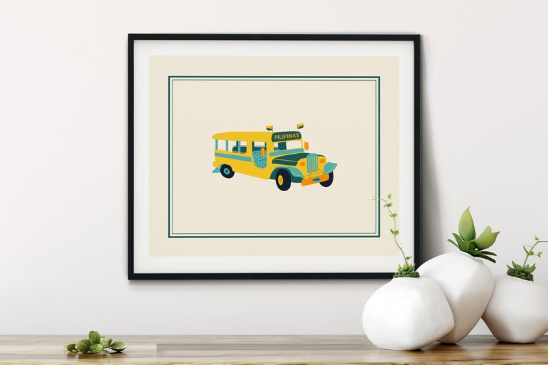 JEEPNEY Marigold Dew Color Scheme Philippine Jeepneys - Etsy