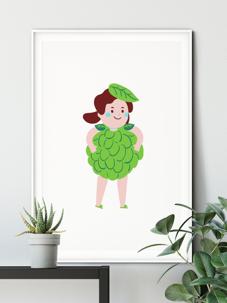 ATIS Baby Nursery Printable Poster Fruit Poster for Kids | Etsy