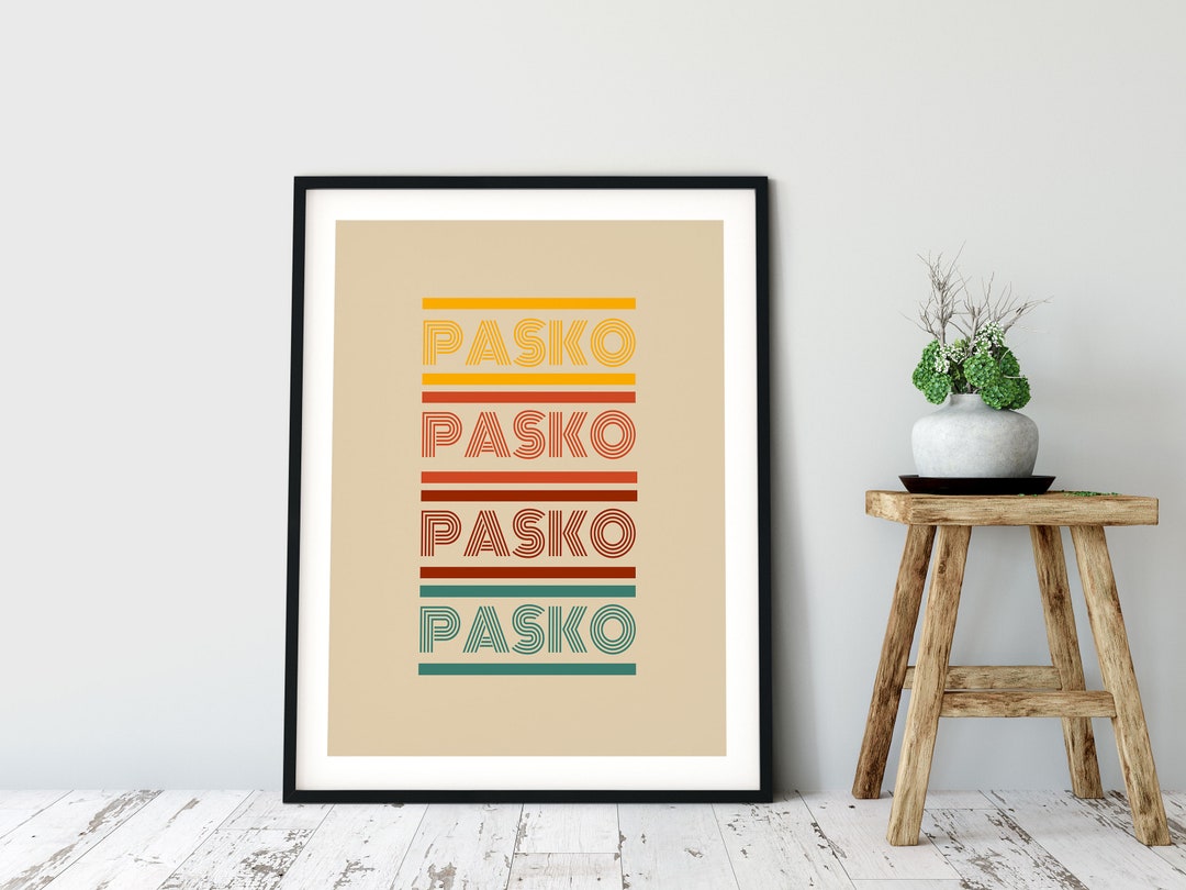 PASKO Retro Wall Print Filipino Art Retro Poster Christmas Gift ...