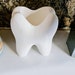 Tooth Shaped Cup for Toothbrush and Toothpaste Bathroom Decor - Etsy