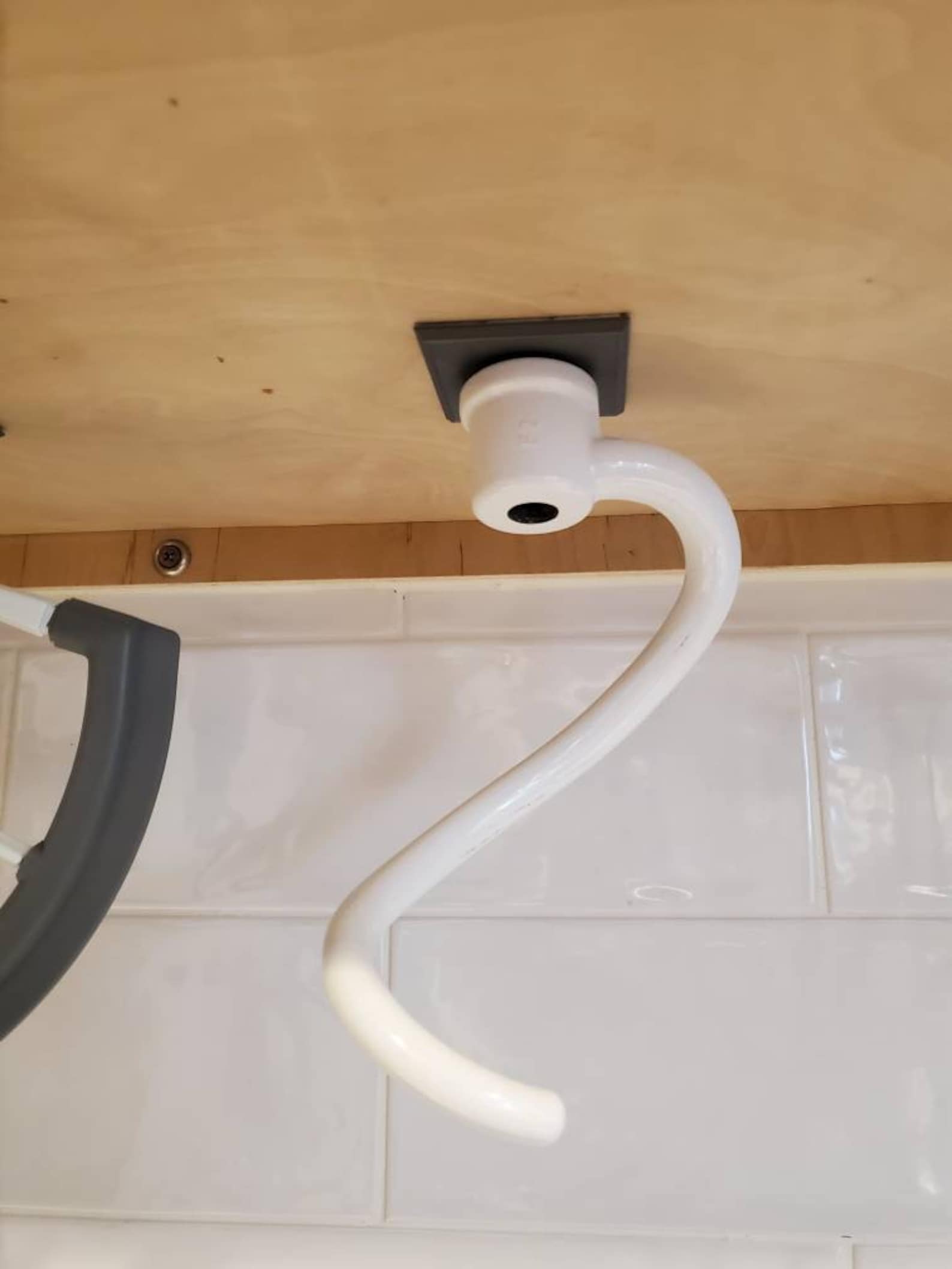 Kitchenaid Mixer Tool Holder Under Cabinet Mount Kitchenaid Storage ...