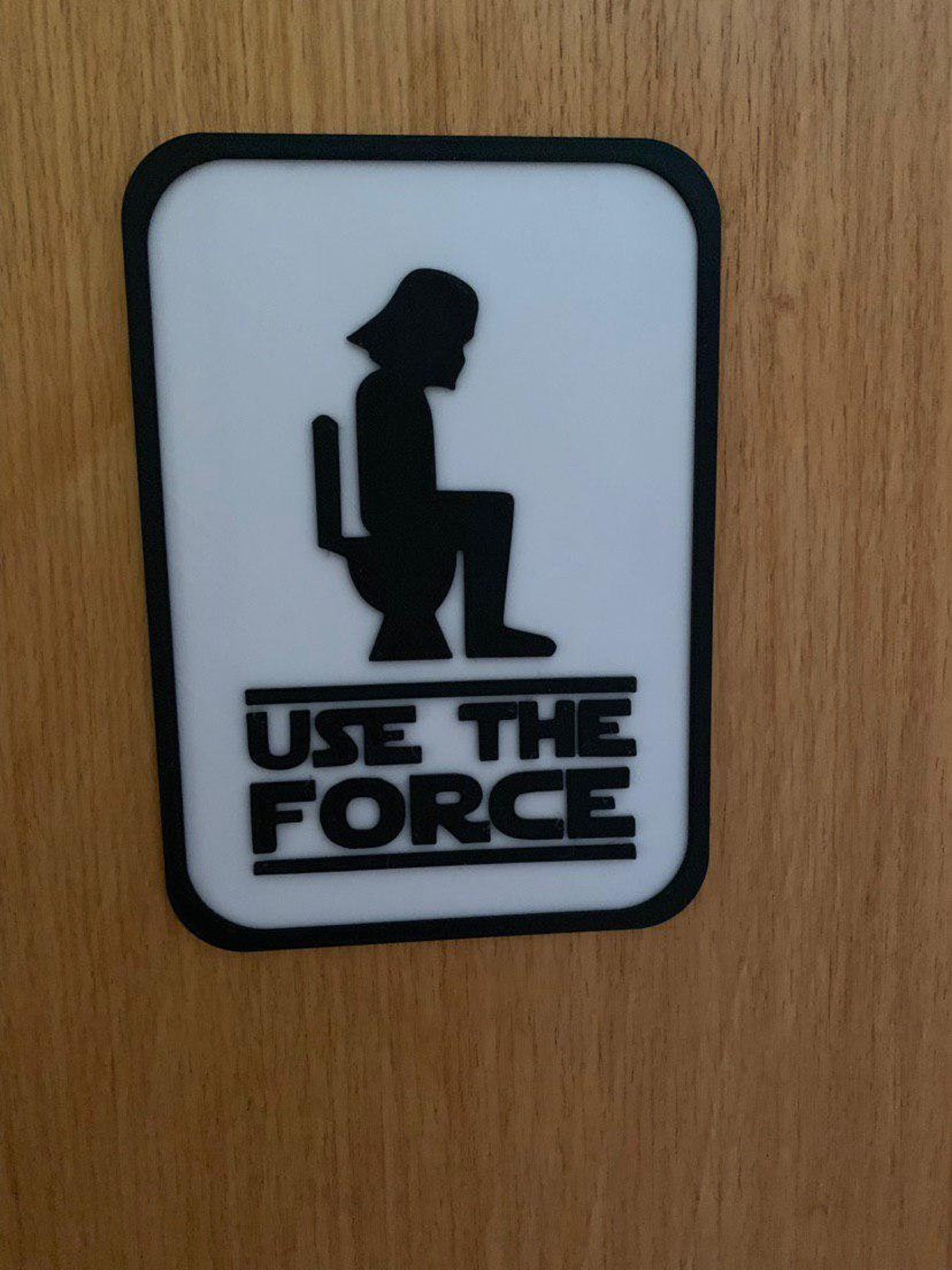 Funny Toilet Sign Business Bathroom Public Restroom Sign Home Decor Use ...