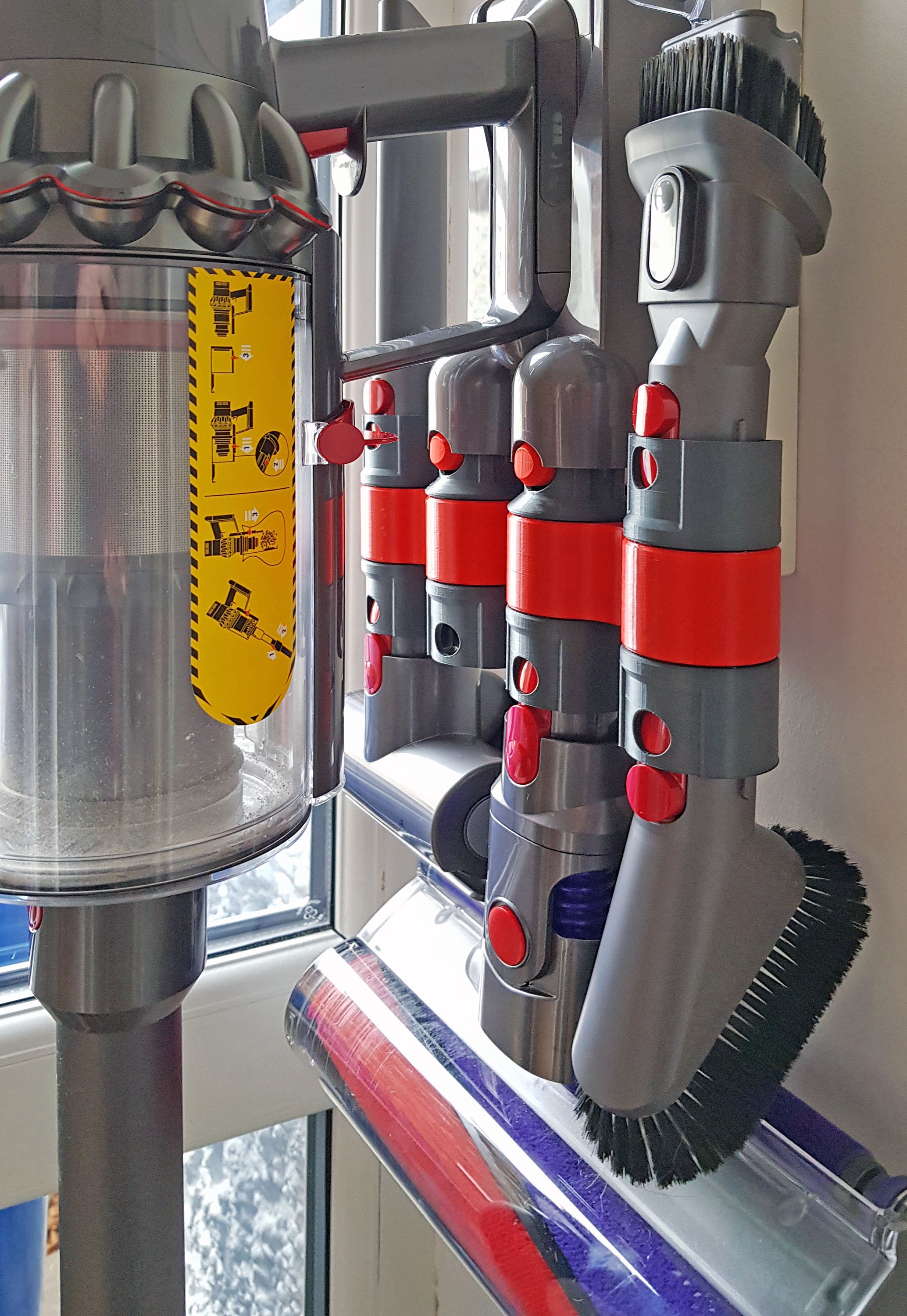 Organizer for Dyson Accessories V15 V12 V11 V10 V8 V7 Tool Attachment Storage Rack Holder for Dyson. No Drilling No Screws Etsy